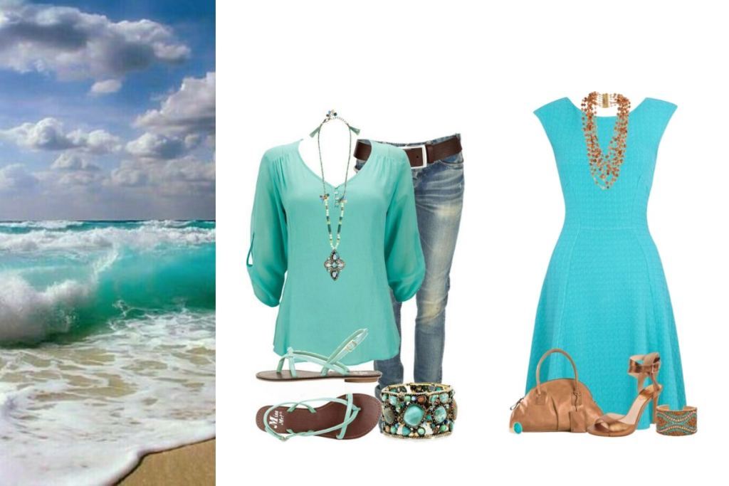 Tirkiz - vesela, optimistična boja - Modna Kapsula